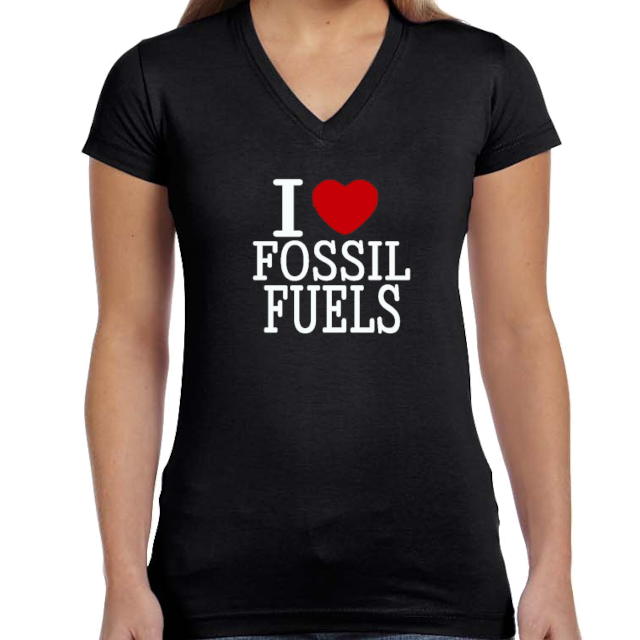 I Love Fossil Fuels (Tee Shirt)
